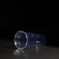 China Custom Printing 600ML PET Disposable Cup Cold Coffee Cups Bpa Free Wholesale for sale