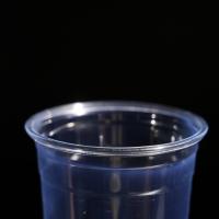 China 20oz Stackable Plastic PET Cold Drink Cups With Dome/Flat Lid for sale