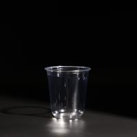 China 400ml Clear PET Disposable Cup With Lids For On The Go Juices Drink Cups for sale