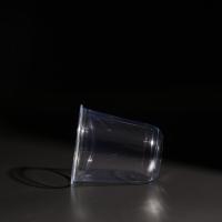 China 400ml Clear PET Disposable Cup With Lids For On The Go Juices Drink Cups for sale