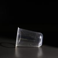 China 500ml Volume U Shape Clear Disposable PET Cups High Durability For Takeaway Juices for sale