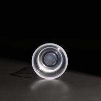 China 17oz Volume U Shape Clear Disposable PET Cups With Dome And Flat Lids For Iced Juice for sale