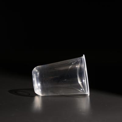 China Plastic Cup Beverage Cup U Shape Clear Disposable PET Cups Bpa Free For Cold Drink for sale