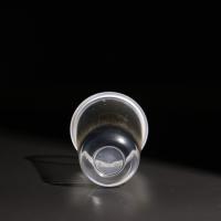 China Plastic Cup Beverage Cup U Shape Clear Disposable PET Cups Bpa Free For Cold Drink for sale