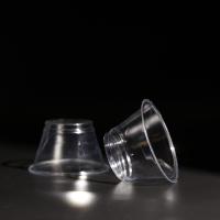 China Lightweight Dome Or Flat Lid Plastic PET Cups Disposable Party Cups For Boba Tea for sale
