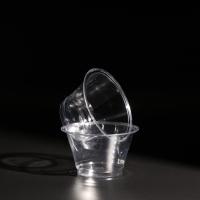China Leak Proof Food Grade PET Disposable Cup Boba Tea Packaging With Dome Or Flat Lid for sale