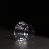 China 8oz Volume Disposable Plastic PET Cups With Dome / Flat Lid For Takeaway Juice for sale
