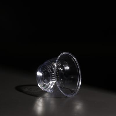 China FDA Approved Disposable Plastic PET Cups OEM Logo For Takeaway Drinks for sale