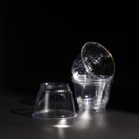China Transparent Disposable Plastic PET Cups In Customized Printing For Cold Beverage Bubble Tea for sale