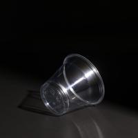 China 9OZ Plastic Disposable PET Cup Cold Drink Boba Tea Cups for sale