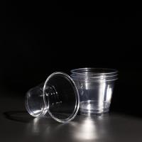 China High Quality Plastic Disposable PET Cup Cold Drink Boba Tea Cups With Lid for sale
