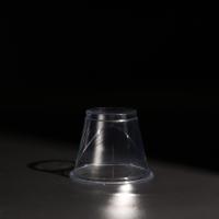 China High Quality Plastic Disposable PET Cup Cold Drink Boba Tea Cups With Lid for sale