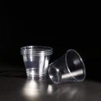 China Transparent Plastic Disposable PET Cup Cold Drink Boba Tea Cups With Lid for sale