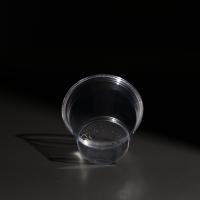 China Clear Plastic Disposable PET Cup Cold Drink Boba Tea With Customized Logo for sale