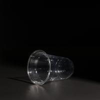 China Plastic Disposable PET Cup High Transparent Cold Drink Plastic Cups With Lid for sale
