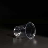 China Plastic Disposable PET Cup With Dome Lid And Flat Lid For Takeaway Juice for sale