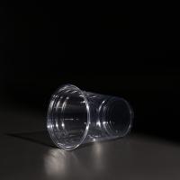 China Leak Proof Lids PET Disposable Cup Clear Plastic Cold Drink Cup Customized Printing for sale