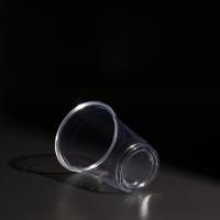 China Leak Proof Lids PET Disposable Cup Clear Plastic Cold Drink Cup Customized Printing for sale
