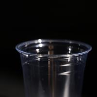 China 14oz Disposable PET Cup For Cold Drink Boba Tea Cups Bubble Tea Packaging In Coffee Shop for sale