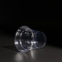 China Disposable PET Boba Tea Cups Bubble Tea Packaging Takeaway Beverage Container With Lid for sale