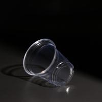 China Disposable PET Boba Tea Cups Bubble Tea Packaging Takeaway Beverage Container With Lid for sale