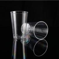 China Eco Clear PS Plastic Cups 12OZ Customizable LOGO FDA SGS Certification For Party,Cafe,Outdoor for sale