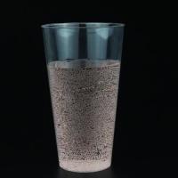 China 16OZ Capacity Round Hard Plastic Drinking Cups Custom Design For Restaurants Cafes for sale
