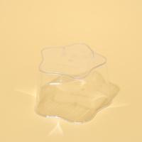 China Customized Logo PS Plastic Cup Star Shape For Mousse Cake In Party Cafes Outdoor for sale