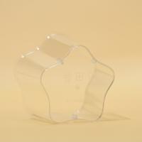 China Customized Logo PS Plastic Cup Star Shape For Mousse Cake In Party Cafes Outdoor for sale