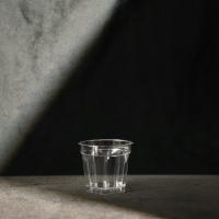 China Food Grade Clear PS Plastic Drinking Glasses With Lid In Party And Outdoor for sale