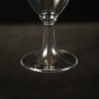 China 210ML PS Plastic Cup Transparent Disposable Plastic Goblets FDA SGS Certified for sale