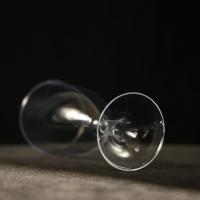 China 210ML PS Plastic Cup Transparent Disposable Plastic Goblets FDA SGS Certified for sale