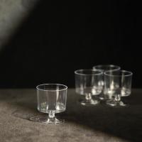 China Round PS Plastic Cup For Cold Beverages , Transparent Disposable Bubble Tea Cups for sale
