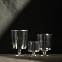 China Custom Disposable Clear PS Plastic Cup 150ML For Hot And Cold Beverages In Party for sale
