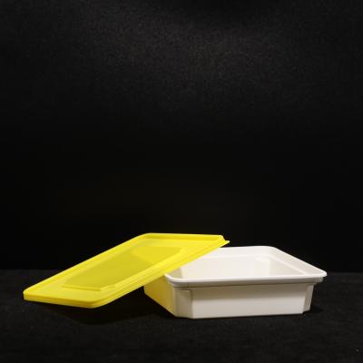 China Leakproof Hard Plastic Disposable Lunch Box Customized PP Food Packaging Box for sale