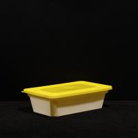 China 750ml Disposable Polypropylene Lunch Box PP Plastic Sandwich Container Custom Printing for sale