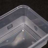 China Suitable For Hot And Cold Food Disposable PP Lunch Box Packaging With Customized Color for sale