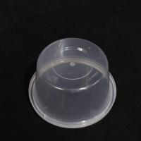 China Clear Stackable Polypropylene Lunch Box Disposable Leak Proof 440ml Capacity for sale