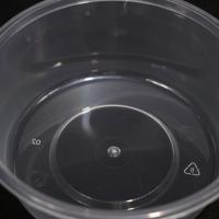 China 540ml Capacity Polypropylene Lunch Box Stackable Custom Size Plastic Food Containers for sale