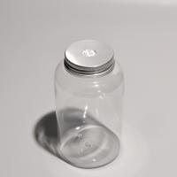 China Customized Logo Empty PET Bottle , Plastic Bottles With Caps For Drinks Wholesale for sale