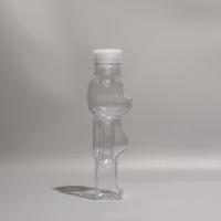 China Round Empty PET Bottle Disposable Plastic Juice Bottles 500ml With FDA Certification for sale