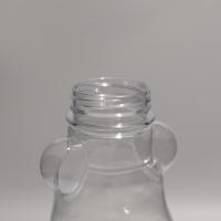 China Round Empty PET Bottle Disposable Plastic Juice Bottles 500ml With FDA Certification for sale