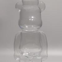 China Gloomy Shape Empty PET Bottle With Screw On Lid Customized Logo for sale