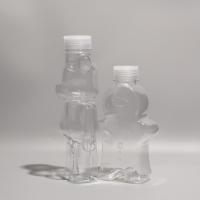 China Gloomy Shape Empty PET Bottle With Screw On Lid Customized Logo for sale