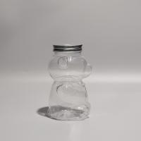 China BPA Free Polyethylene PET Bottle Custom Shape Clear Plastic Juice Bottles for sale