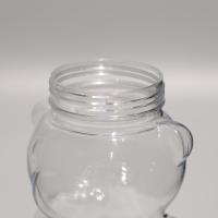 China BPA Free Polyethylene PET Bottle Custom Shape Clear Plastic Juice Bottles for sale