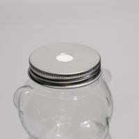 China BPA Free Polyethylene PET Bottle Custom Shape Clear Plastic Juice Bottles for sale