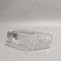 China 350ml Personalized Transparent Empty PET Bottle with Aluminum / Plastic Cap for sale