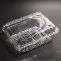 China Disposable PET Plastic Food Box To Go Containers With Lids For Fresh Fruit for sale