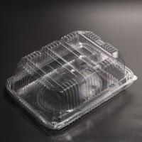 China Disposable PET Plastic Food Box To Go Containers With Lids For Fresh Fruit for sale